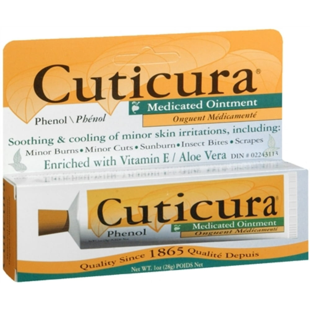 Cuticura Labs Cuticura Pain Relieving Ointment, 1 oz - Walmart.com ...