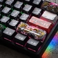Dragon Artisan Keycaps for Mechanical Keyboard, Black & Gold Resin ...