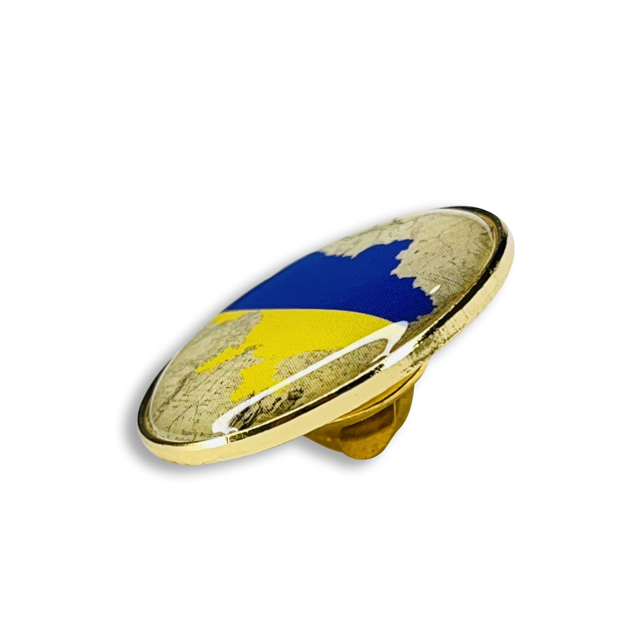 Buy 2-Pack, UKRAINE FLAG MAP PINS, Super Shiny Bright Ukrainian Flag ...