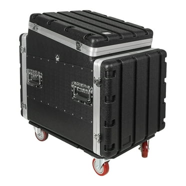 Sound Town 16U PA DJ Rack/Road ATA Case with 11U Slant Mixer Top, 20 ...
