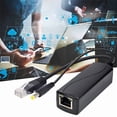 100M PoE Splitter 12V 1A IEEE 802.3Af 1.5KV Isolation Protection for ...
