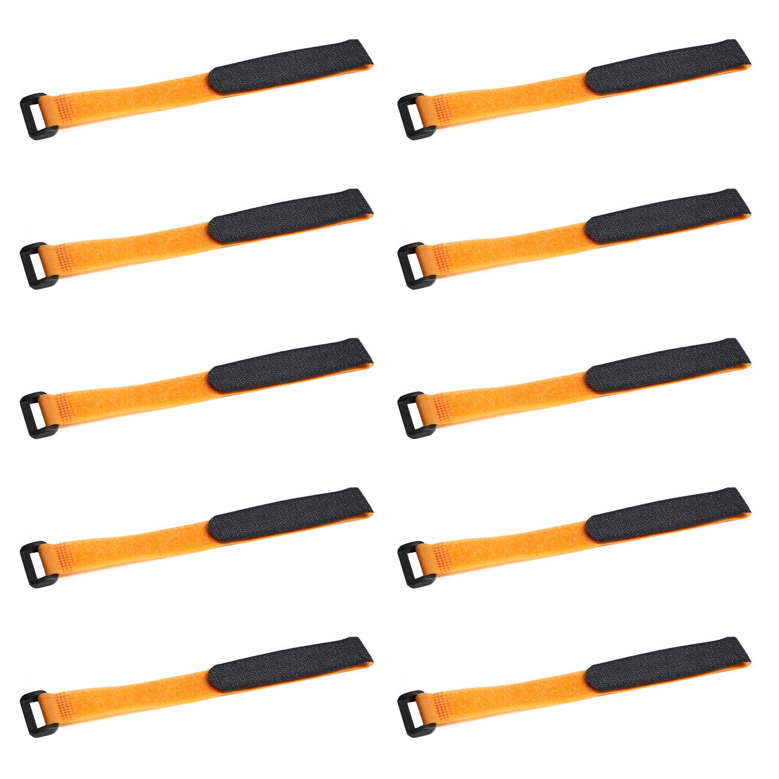 10Pcs Fastening Strap D-ring Buckle Organize Nylon Backward Design ...