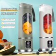 Digital Multimode Juicer Blender, 450ml Portable Blender Personal ...