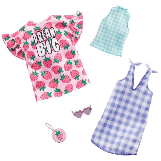 Barbie Clothes 2 Outfits And 2 Accessories For Barbie Doll