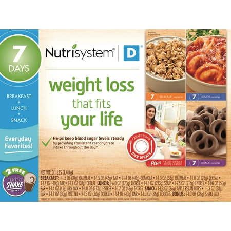 UPC 632674841957 - Nutrisystem 7 Day Diabetic Weight Loss Kit ...