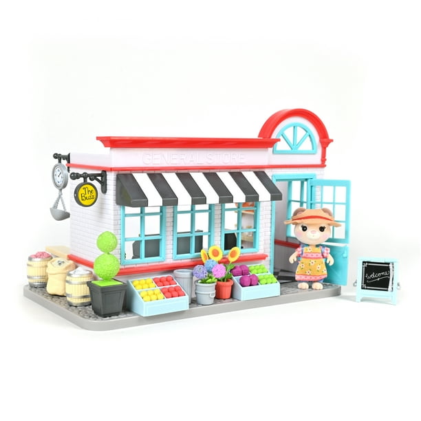 Honey Bee Acres The Buzz General Store Playset 8 High With 56 Piece