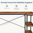 48 Inch L Shaped Desk Corner Computer Gaming Desks Home Office PC Table ...