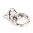 Red Hound Auto 8 Stainless Steel 6mm Square Eye Plates w Ring 1/4 ...