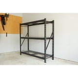 Ironton 3-Tier Storage Shelving, 77in.W x 72in.H x 24in.D - Walmart.com