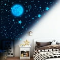 XDMTWLKJ Glow in The Dark Stars and Moon Wall Stickers 1049 Pack ...