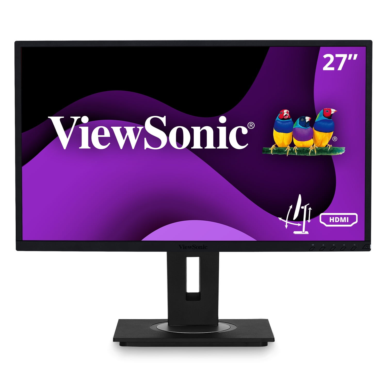 ViewSonic VG2748 27 Inch IPS 1080p Ergonomic Monitor with HDMI ...