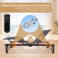 Queen Adjustable Bed Frame Head & Foot Incline Wireless Remote Zero ...