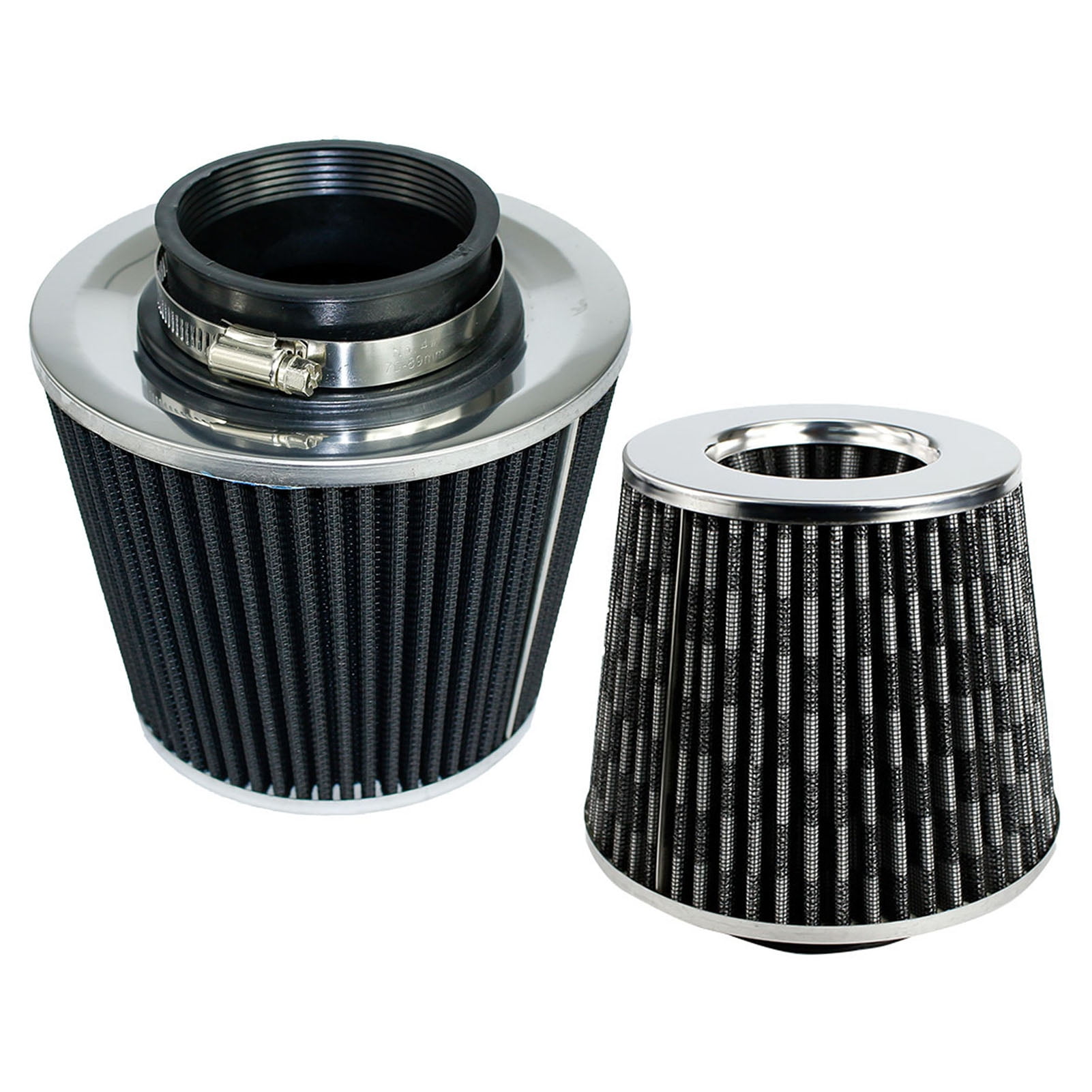 SPRING PARK Universal Car Modified 76mm Diameter High-flow Intake ...