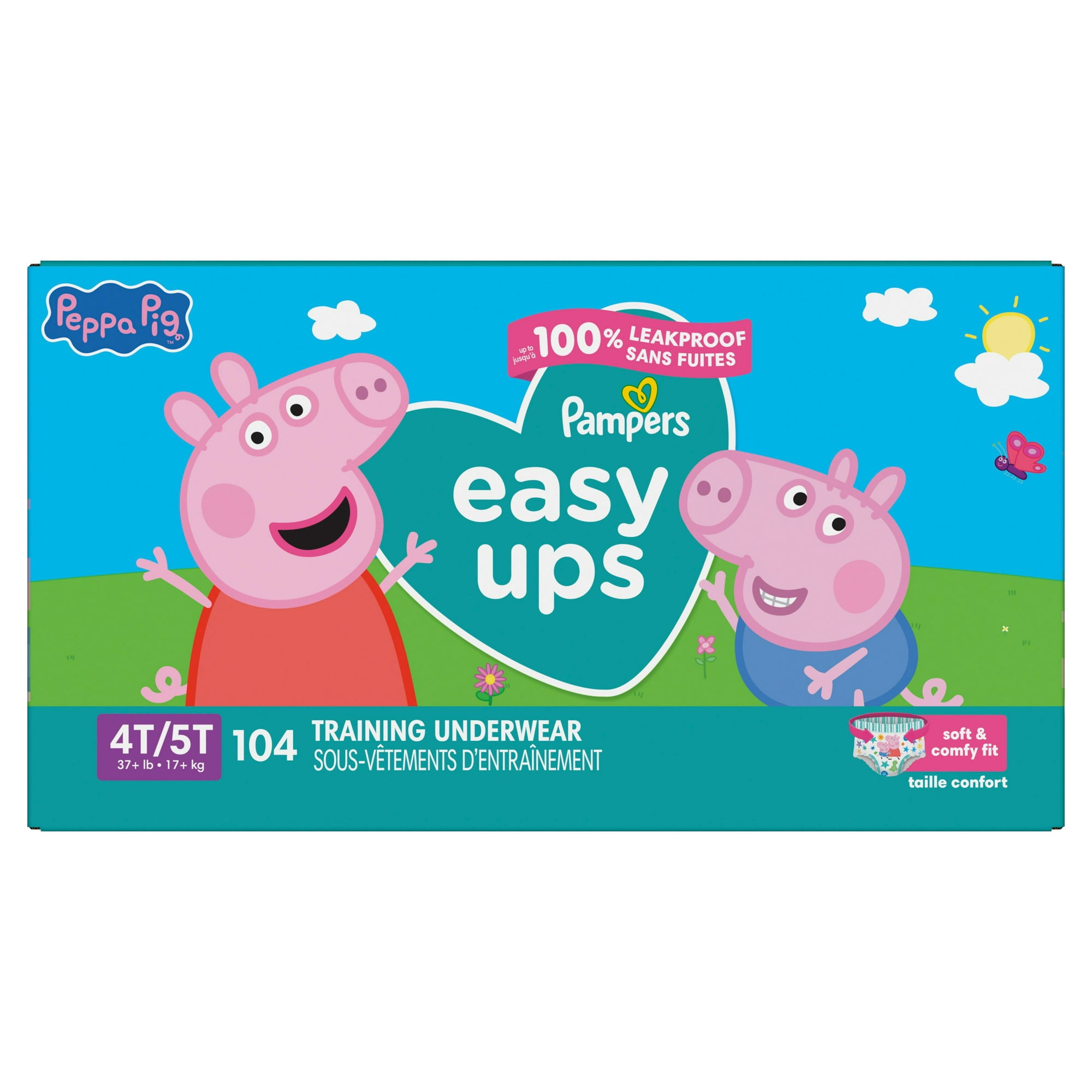Click here for Pampers Easy Ups Training Underwear Peppa Pig Size... prices
