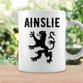 Ainslie Clan Scottish Family Name Scotland Heraldry Coffee Mugs ...