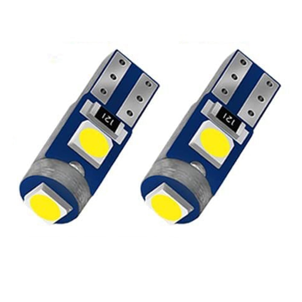 Bombilla LED T5 1SMD 3030 12V Indicador Advertencia para Tablero (azul ...