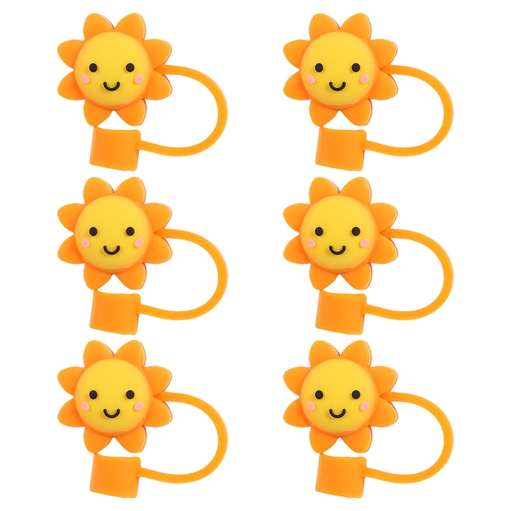 Click here for Verdanverse 6pcs Orange Silicone Straw Cap Protect... prices