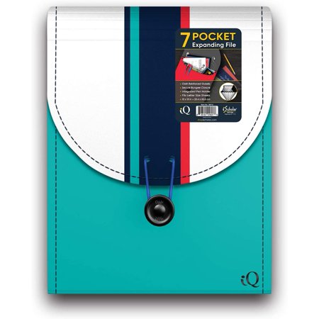 iScholar 7 Pocket Fashion Expanding Backpack Folder, Design May Vary ...