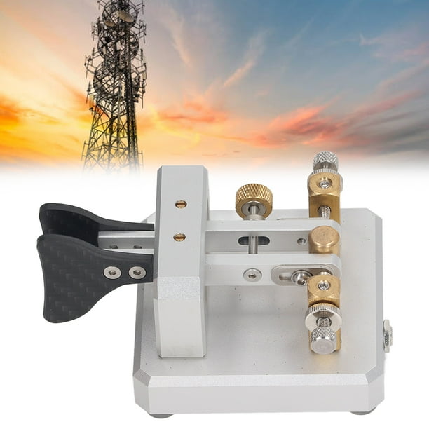 Morse Code Key,Morse Code Keyer Transmitter Shortwave CW Paddle Keyer ...