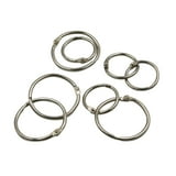 Pen + Gear Metal Book Rings, 8 Counts, Silver - Walmart.com