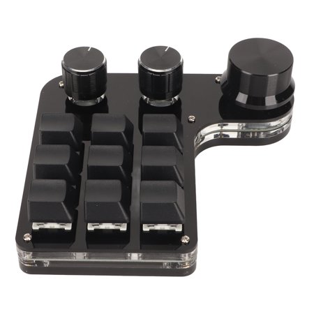 Keys One Handed Keypad,Mini 9 Key Keypad Blue Switch Mechanical ...