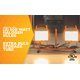 Designers Edge L14SLED Orange 1000-Watt Twin-Head Adjustable to 68 ...