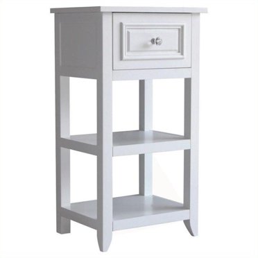 Light Oak End Table With Cabinet - Walmart.com