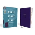 Niv, Quest Study Bible, Personal Size, Leathersoft, Blue, Comfort Print ...