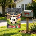 1pc Different Flags Same Fire North America 3 Countries Soccer Football ...