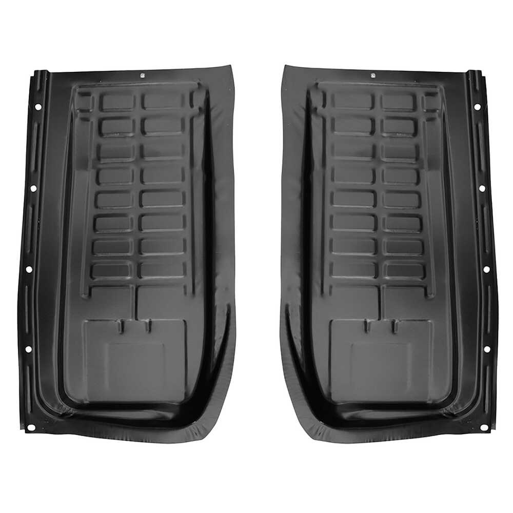 Mill Supply Rear Floor Panel - PAIR for 49-72 Volkswagen Beetle, 71-72 ...