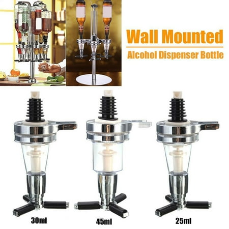 nlageisi 25/30/45ml Wall Mounted Wine Beer Liquor Juice Dispenser Bar ...