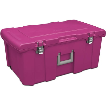 Sterilite Footlocker, Fuchsia Supreme - Walmart.com