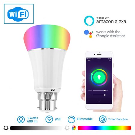 2101 Smart WIFI LED Bulb WIFI Light RGB Multicolor LED Bulb 9W B22 ...