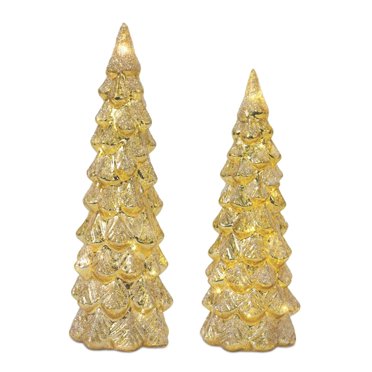Melrose International LLC Cookie Tree (Set of 2) 10"H, 12"H Resin ...