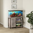 Herture 40-50 Gallon Fish Tank Stand, Heavy Duty Metal, Aquatic Setup ...