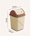 Garbage Bin With Lid Household Toilet Bathroom Kitchen Living Room ...