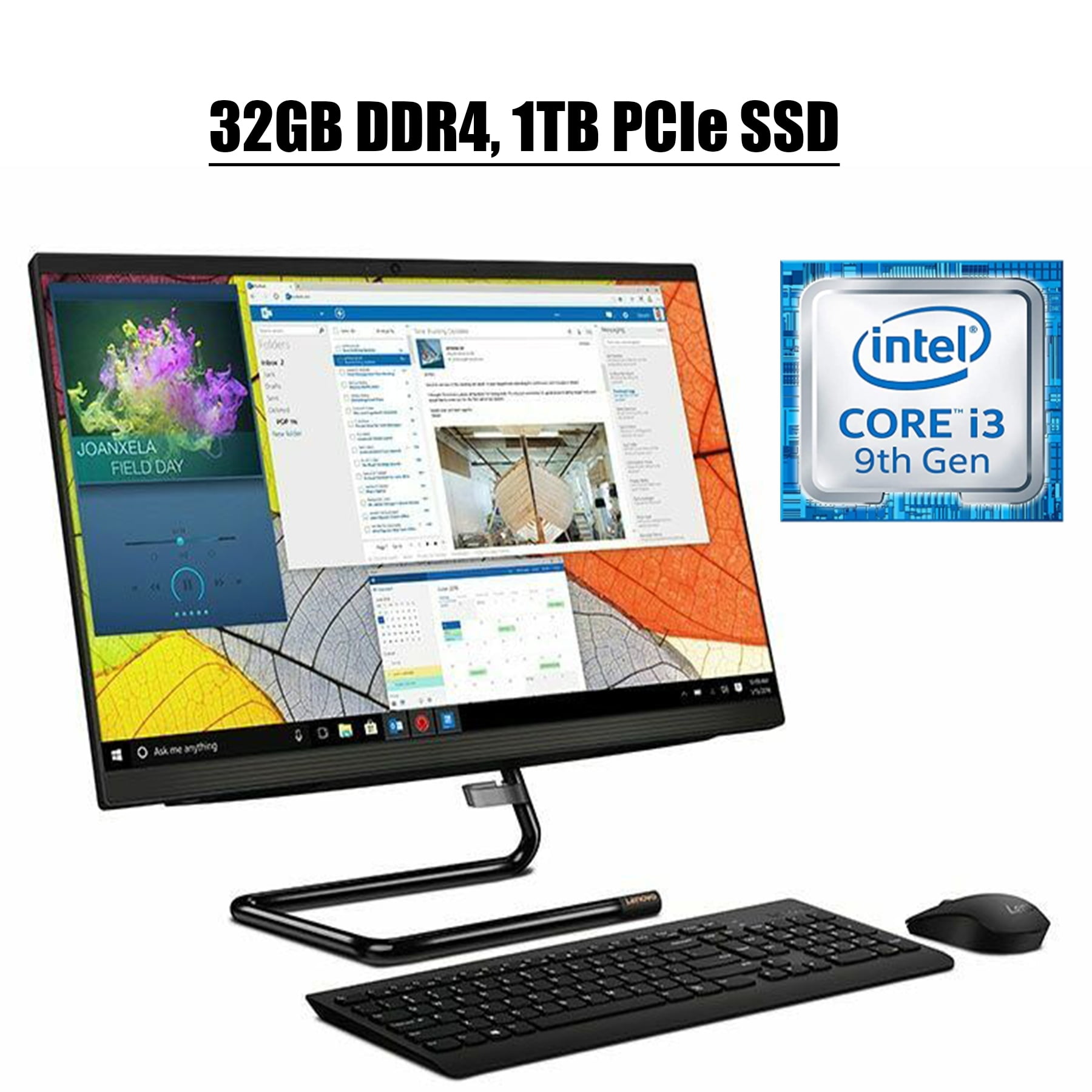 Lenovo IdeaCentre A340 24 2020 Latest All-in-One Desktop I 23.8" FHD ...