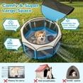 BEBANG Dog Cat Playpen, Dog Crate Tent Cage Indoor/Outdoor, Portable ...