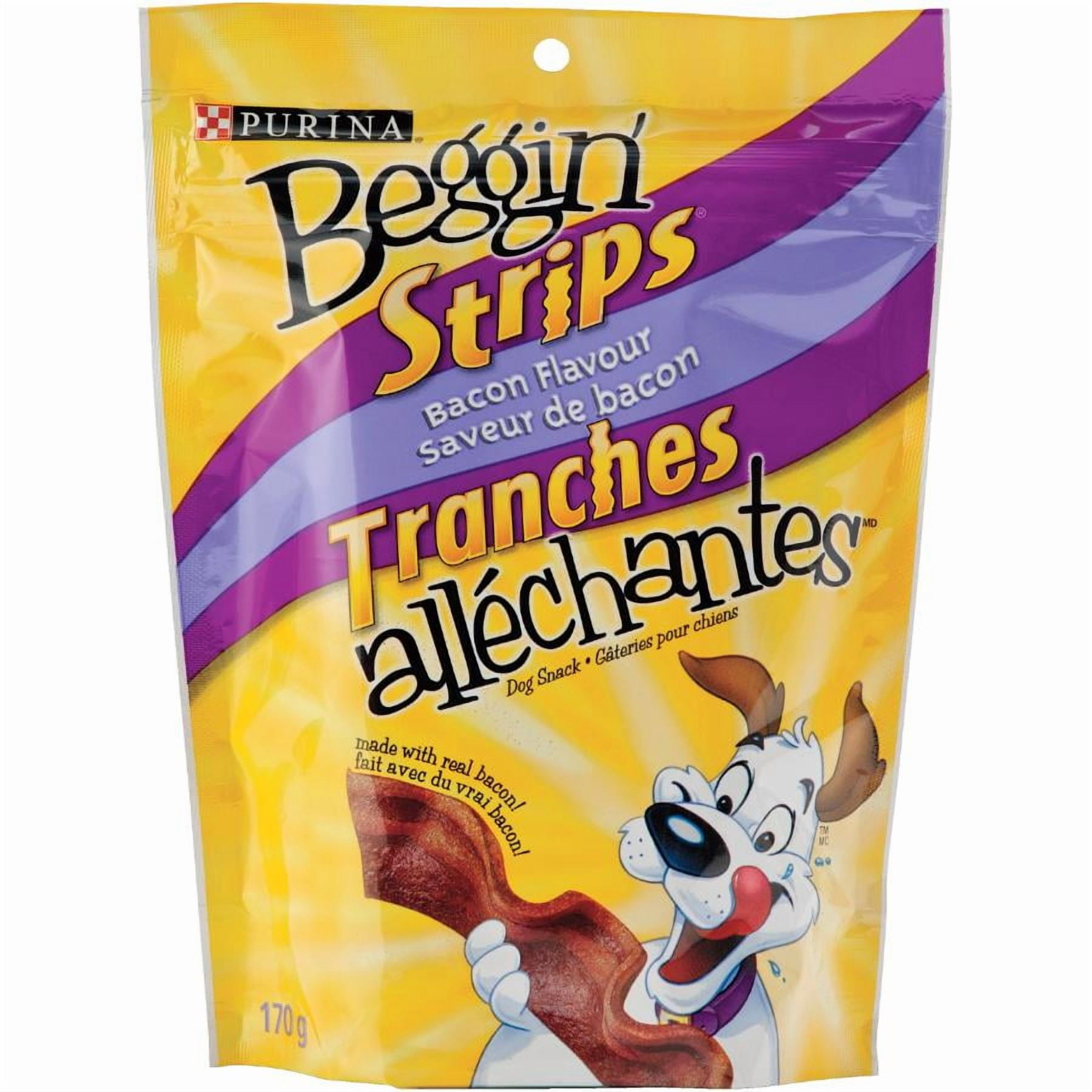 Click here for Beggin Strips Bacon  Soft Dog Treats 170g 170 G prices