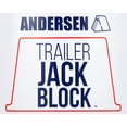 Andersen Hitches Trailer Jack Block (3608) with Magnets, Red, 1 per ...