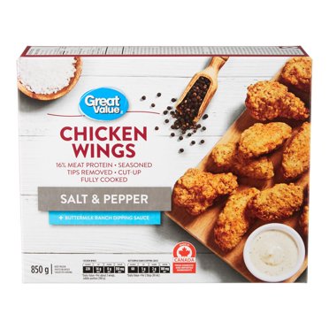 Great Value Boneless Chicken Breast Chunks, Southern-Style, 750 g ...