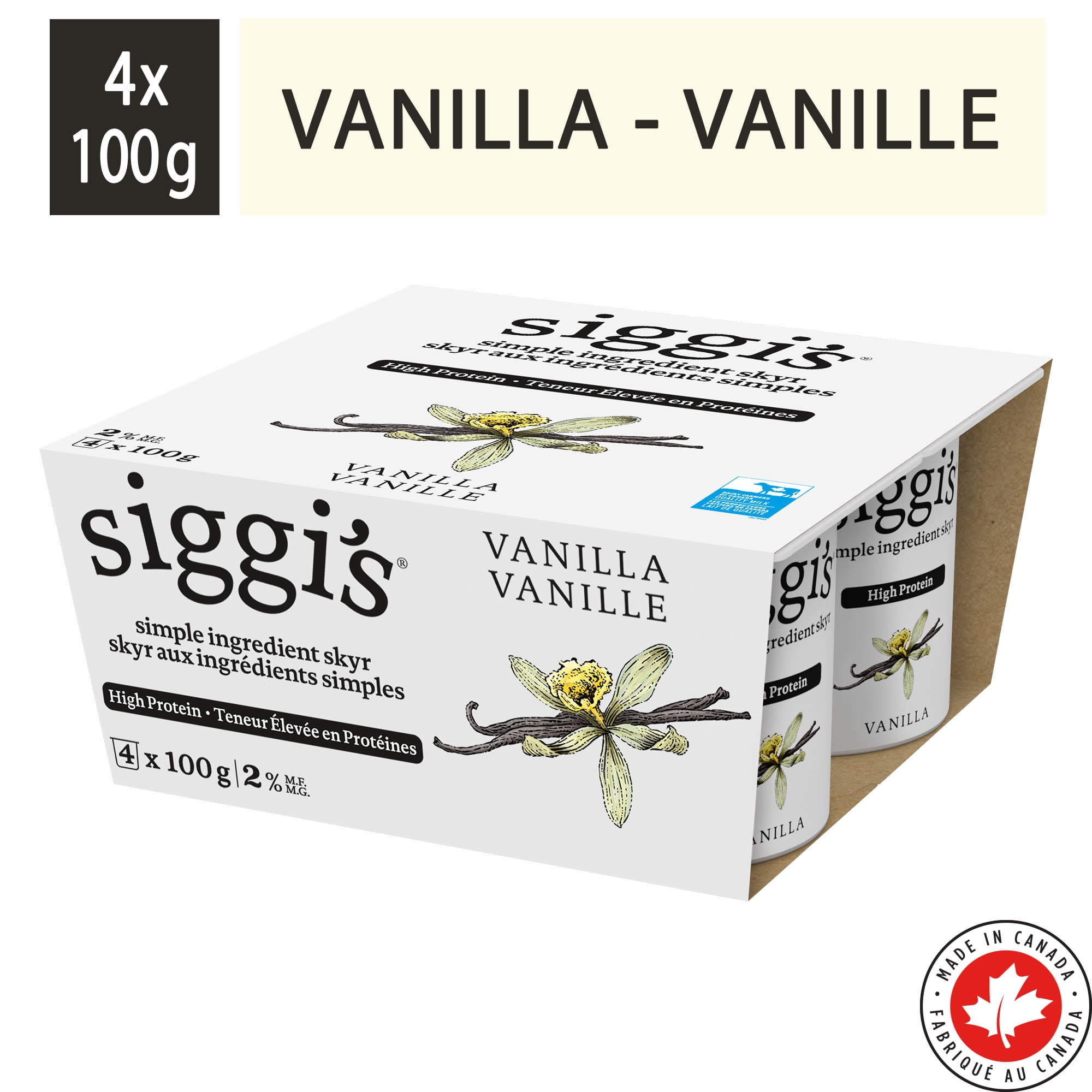 Click here for Siggis Vanilla Skyr Yogurt 2 100g prices