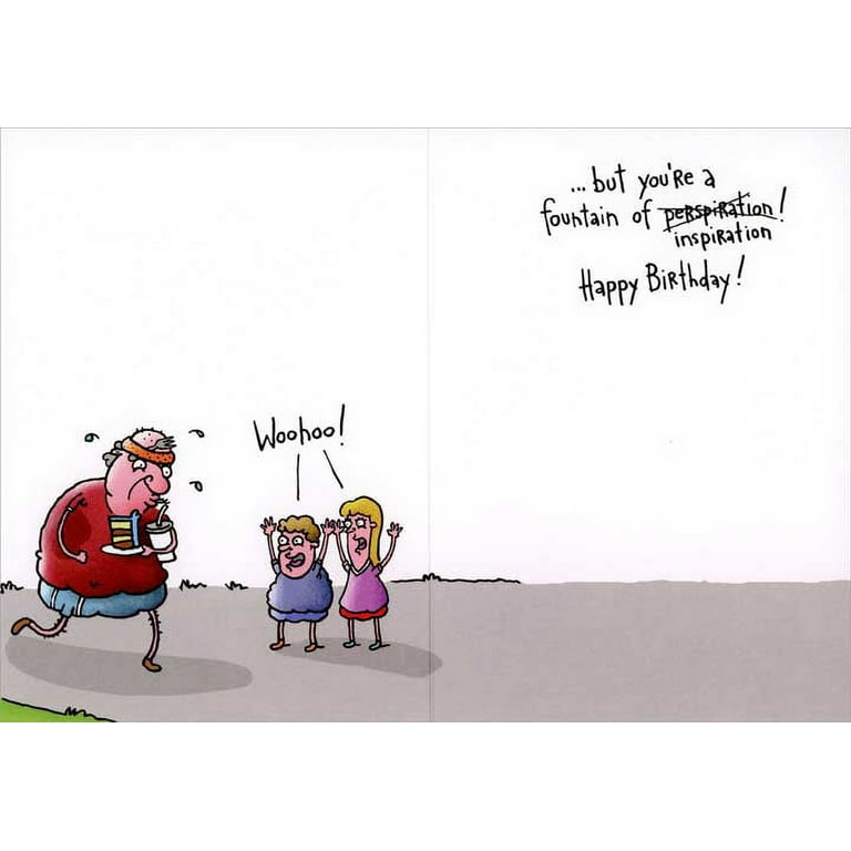 Old Man Birthday Cartoon