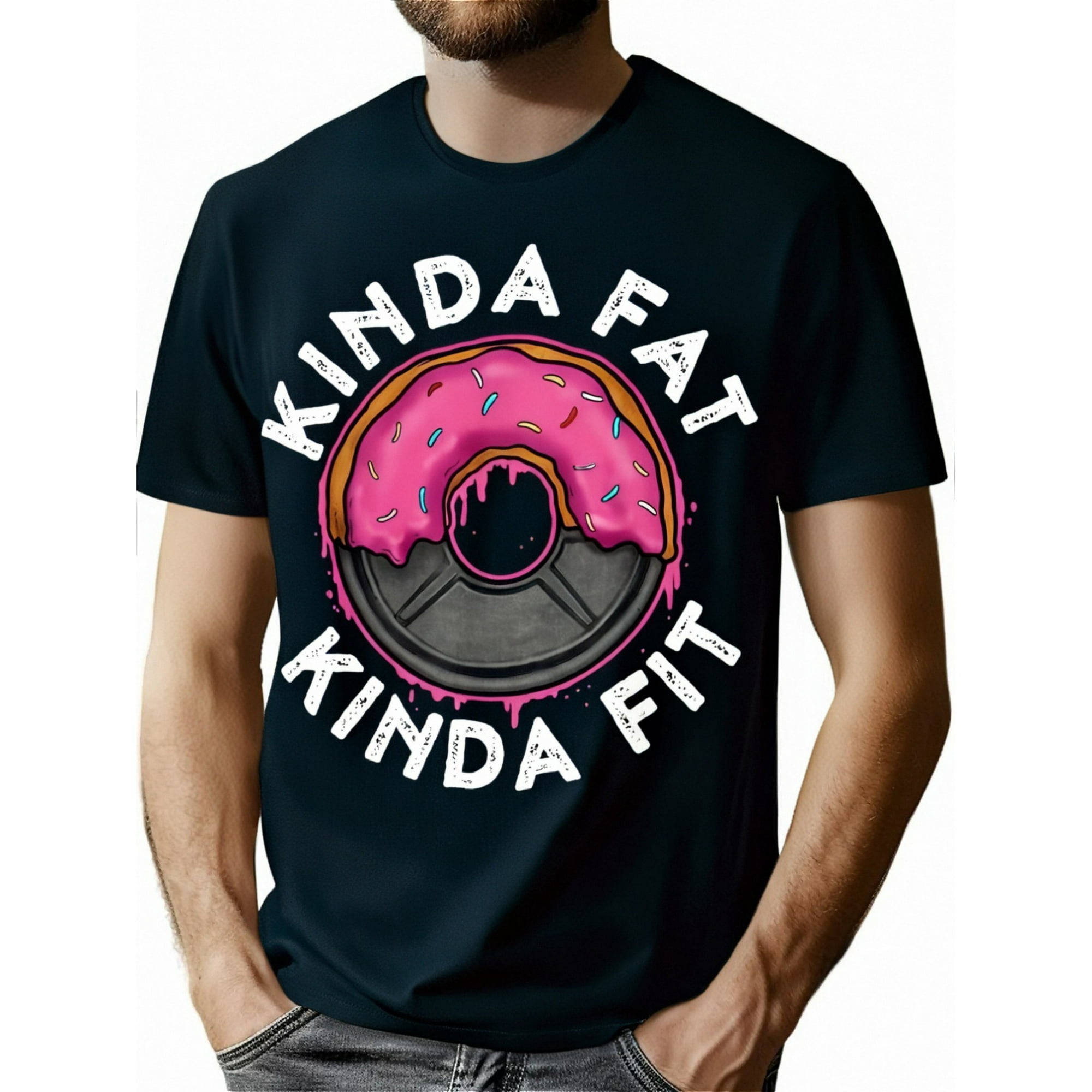 Click here for Generic New! Gym Workout Kinda Fat Kinda Fit Funny... prices