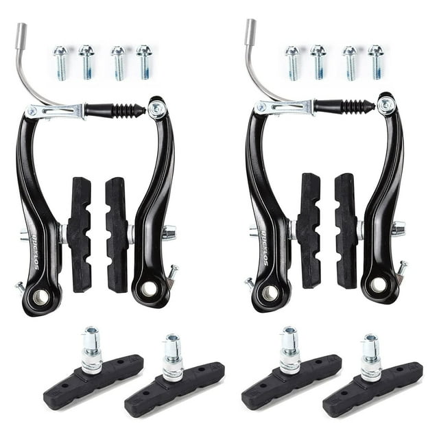 BUCKLOS Mountain Bike V Brake Set for Most Bikes V-Brake Calipers ...