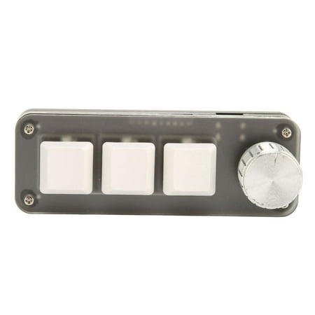 Gaming Keypad, Wide Application USB Mechanical RGB Backlit 3 Key Keypad ...