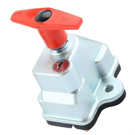 Battery Switch, Battery Disconnect Switch 250A 12-24V DC Universal Zinc ...