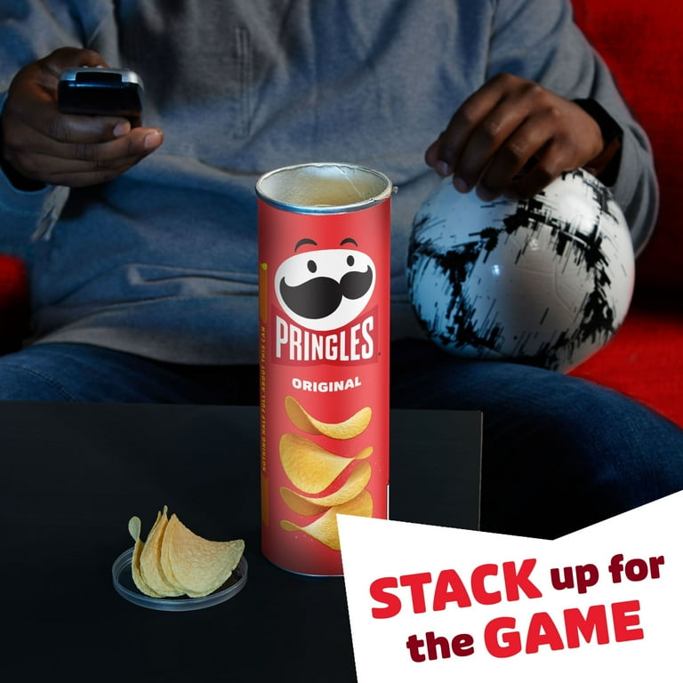 Original Pringles Dose Pringles Original Potato Crisps 2.3 Ounce