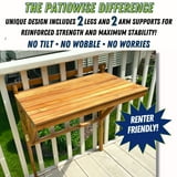 Patio Wise Compact Collapsible Outdoor Garden Dining, Folding Acacia ...