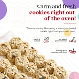 David's Cookies Preformed Frozen Cookie Dough Oatmeal Raisin 80 count ...